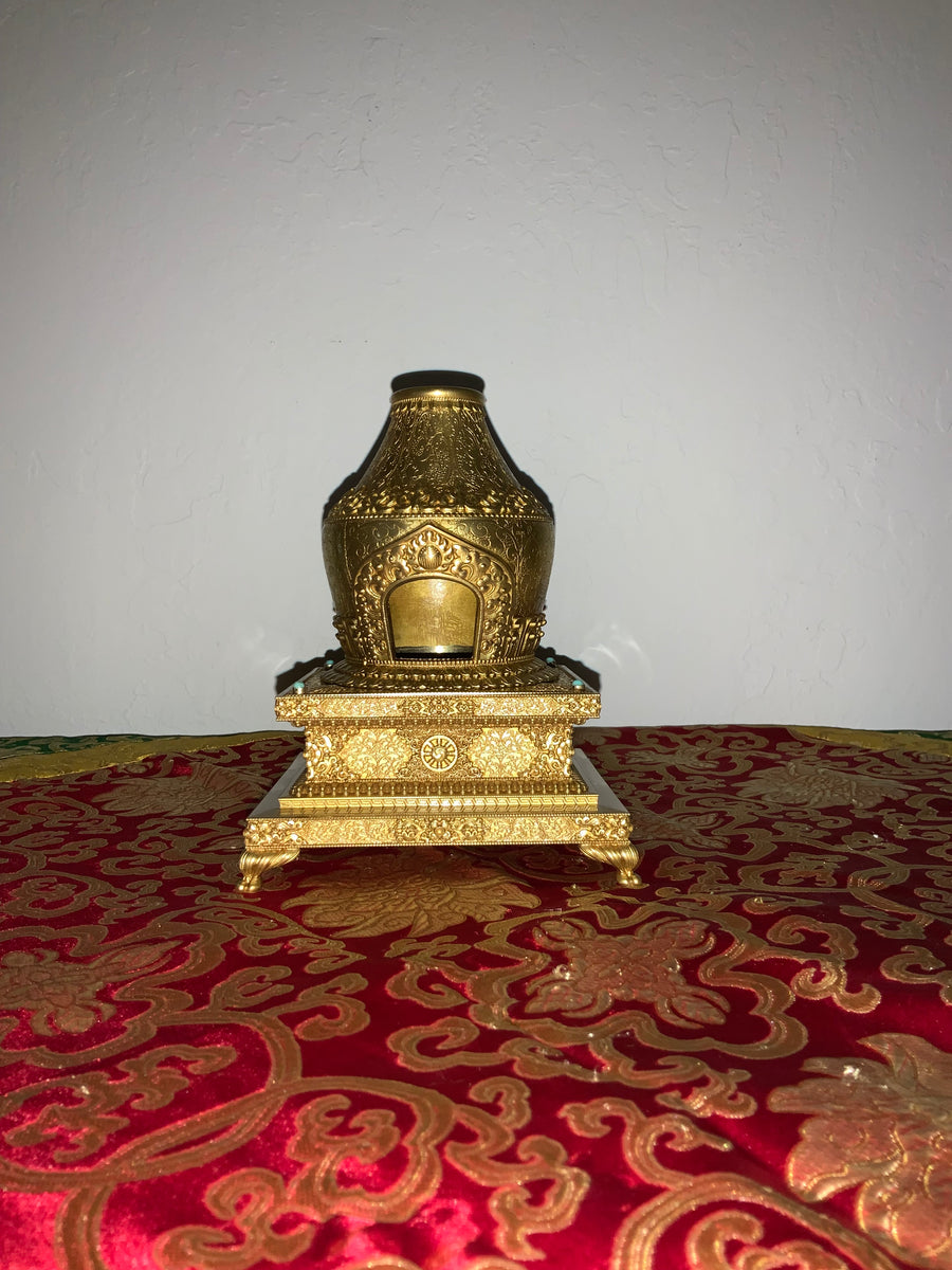 Traditional Tibetan Smoke (Sang) Offering Burner (Brass) – Tantric ...